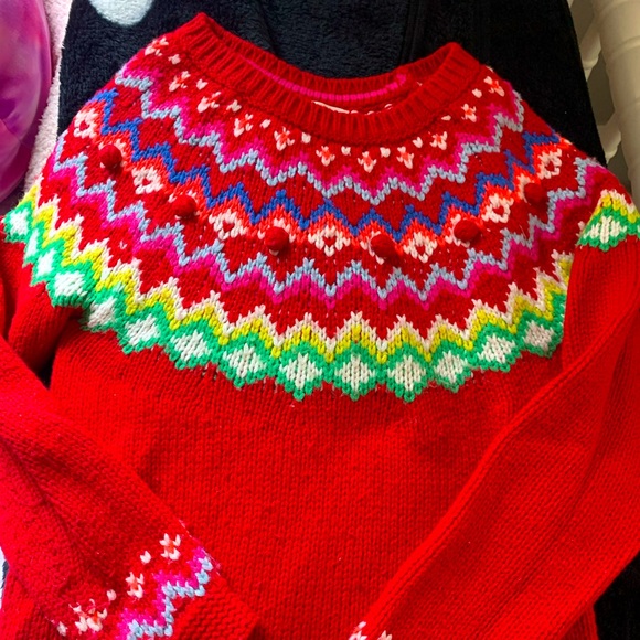 Mini Boden | Shirts & Tops | Mini Boden Girls Fair Isle Sweater | Poshmark
